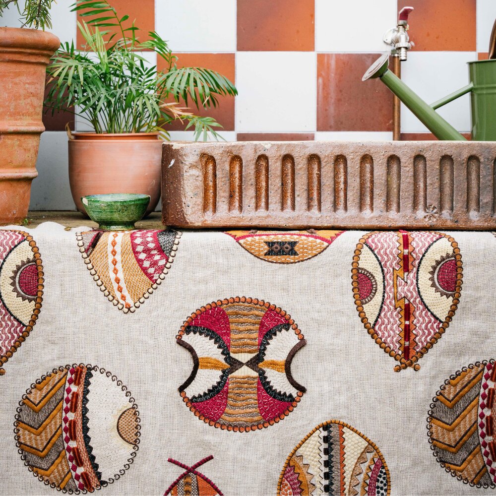 Barbican - Sumac | Ian Sanderson | Fabrics, Lampshades, Accessories