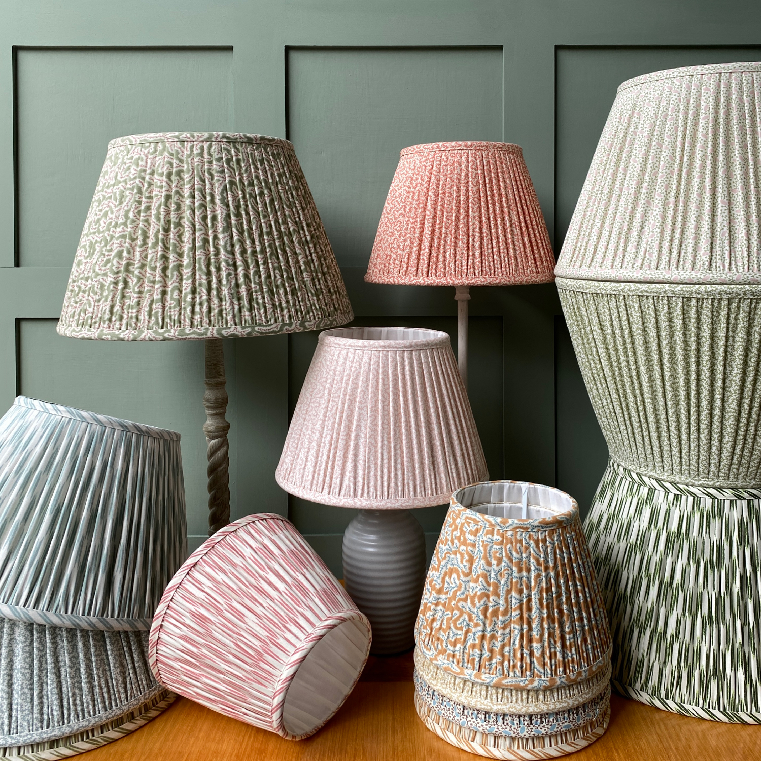 Lampshade Inspiration | Ian Sanderson | Fabrics, Lampshades, Accessories