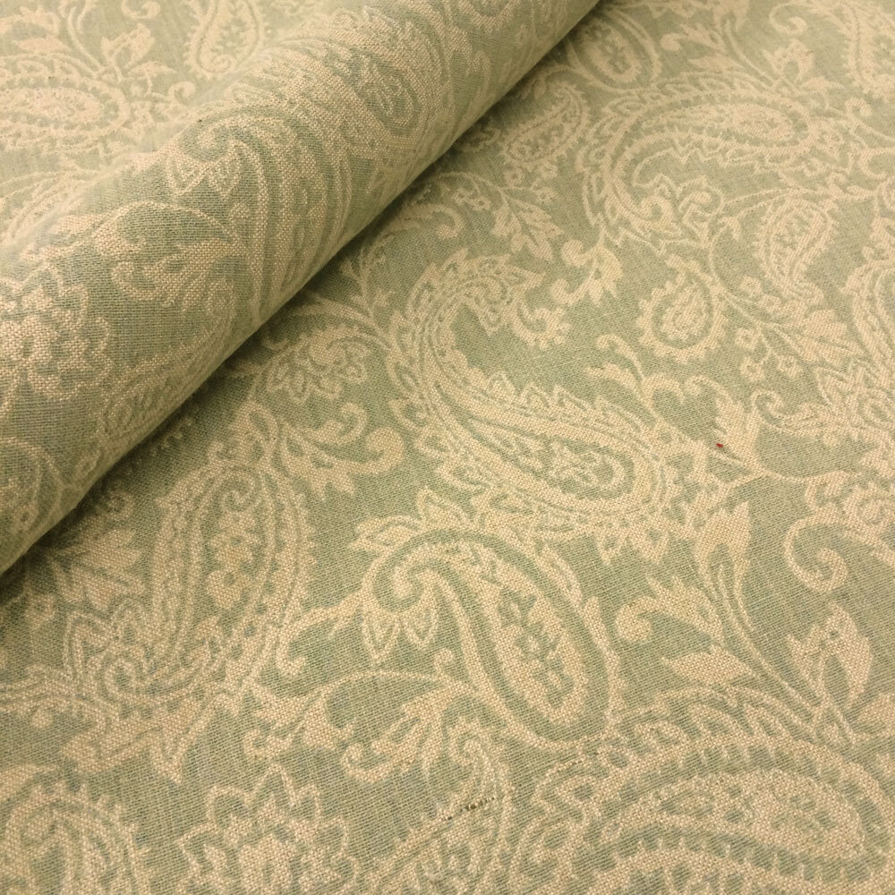 Pomeroy Paisley (reversible) - Eau de Nil | Ian Sanderson | Fabrics ...
