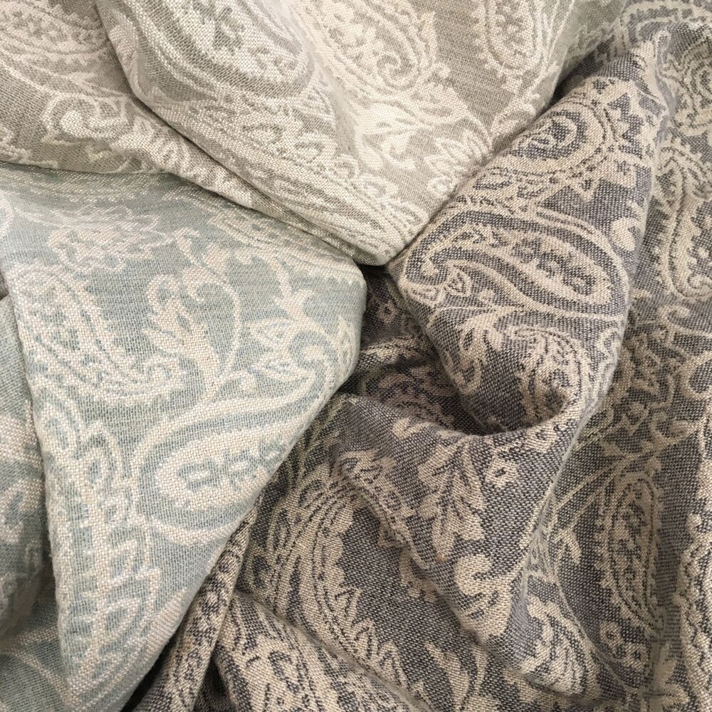 Pomeroy Paisley (reversible) - Seashore | Ian Sanderson | Fabrics ...