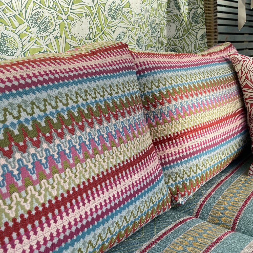Vibe Indoor/Outdoor - Cherry Sundae | Ian Sanderson | Fabrics ...