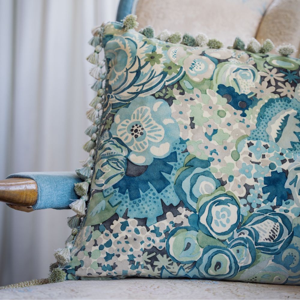 Florella Velvet - Glaslyn | Ian Sanderson | Fabrics, Lampshades ...