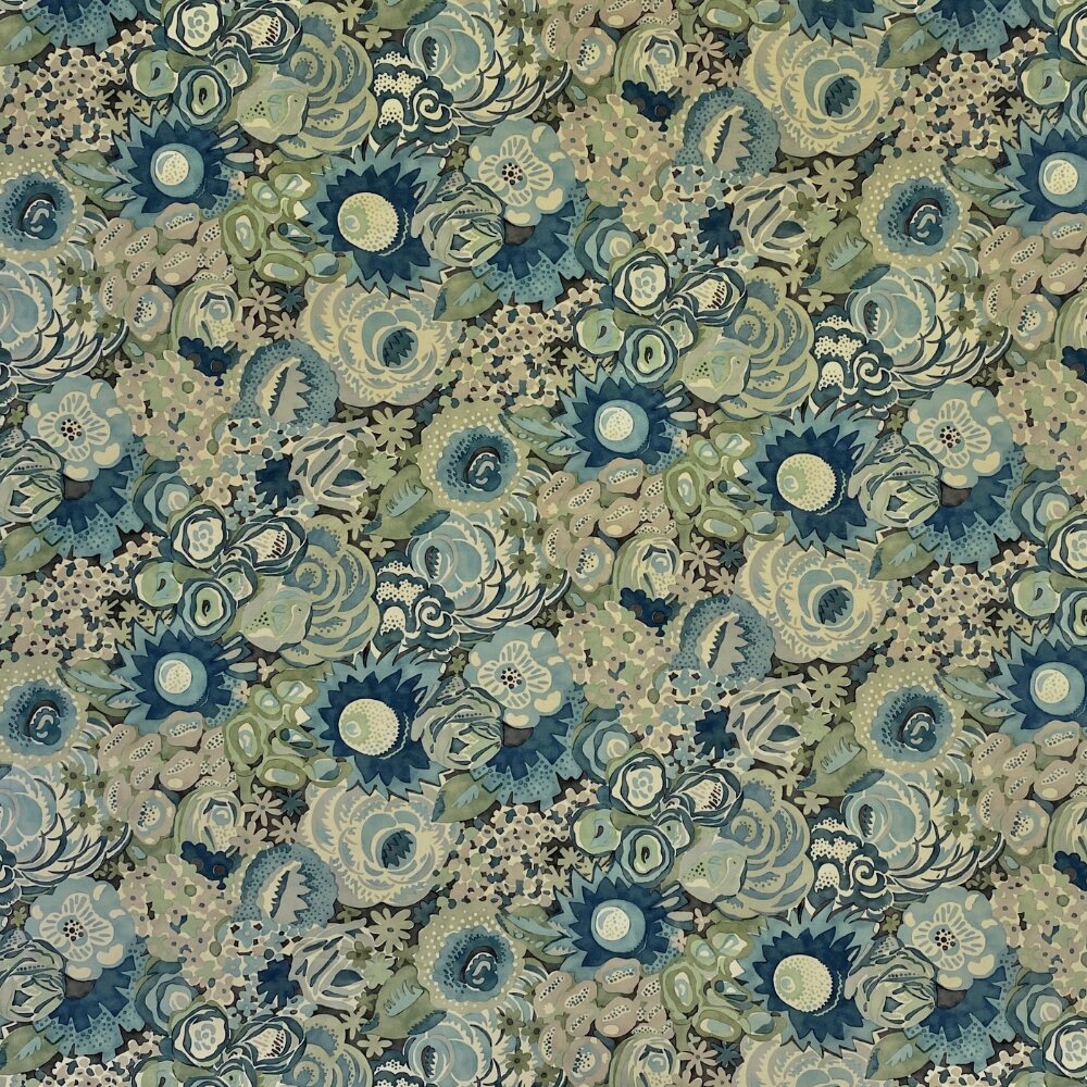 Florella Velvet - Glaslyn (CUTTING) | Ian Sanderson | Fabrics ...