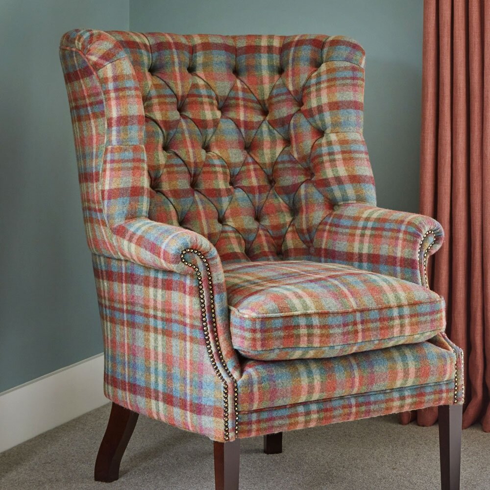 Bayley Plaid | Ian Sanderson | Fabrics, Lampshades, Accessories