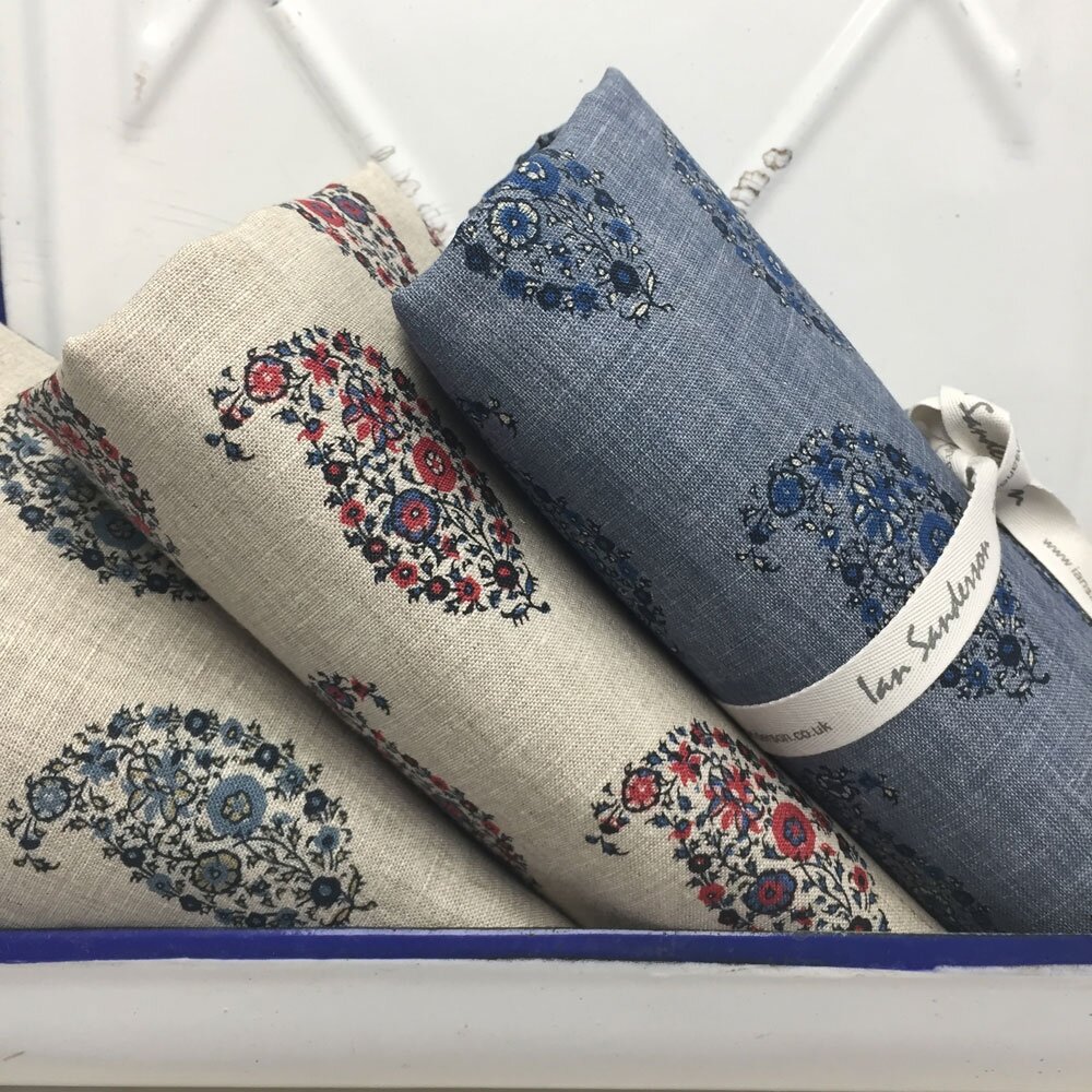 Jessamy Paisley | Ian Sanderson | Fabrics, Lampshades, Accessories