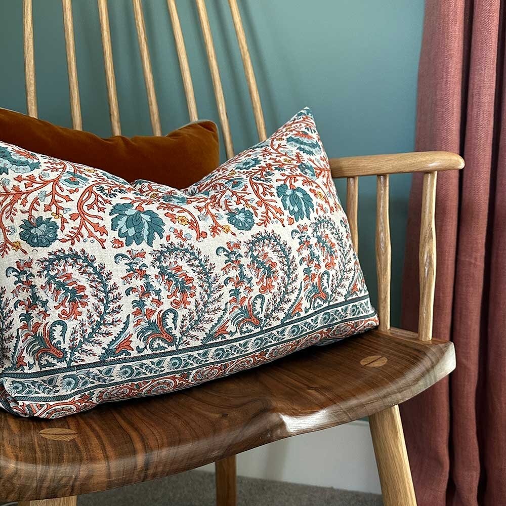 Mallow Border | Ian Sanderson | Fabrics, Lampshades, Accessories