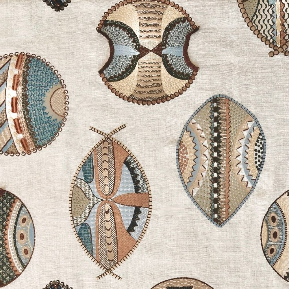 Barbican - Blue Bronze | Ian Sanderson | Fabrics, Lampshades, Accessories