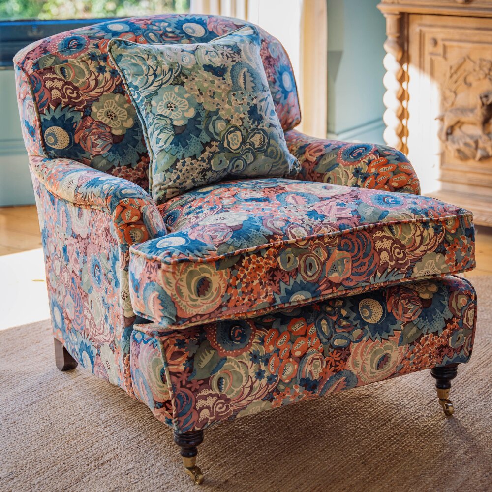 Florella Velvet | Ian Sanderson | Fabrics, Lampshades, Accessories