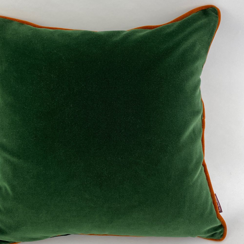 Palis Velvet - Bay Leaf | Ian Sanderson | Fabrics, Lampshades, Accessories